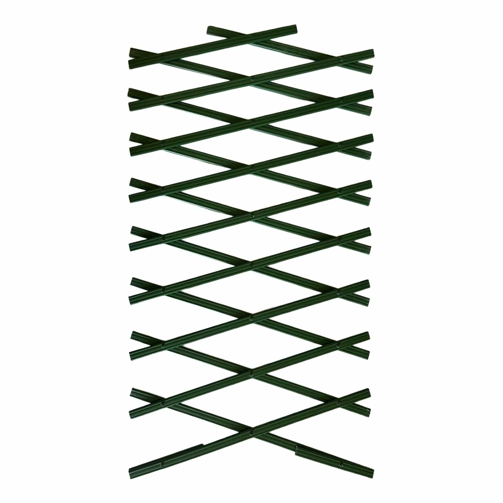 Выдвижная пластиковая решетка для садового забора 180x30см