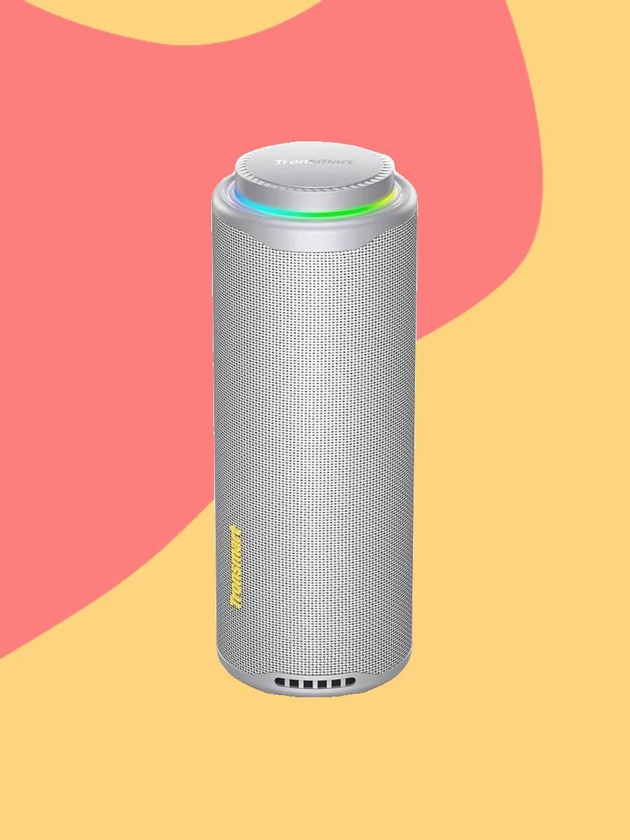 Портативная колонка Tronsmart T8, IPX8, Bluetooth, AUX, MicroSD, серый