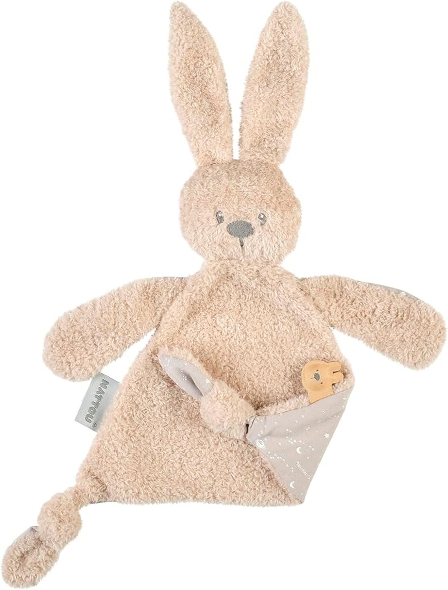 Мягкая игрушка Nattou -Кролик-комфортер плюшевый, светится в темноте,36 см - 875899