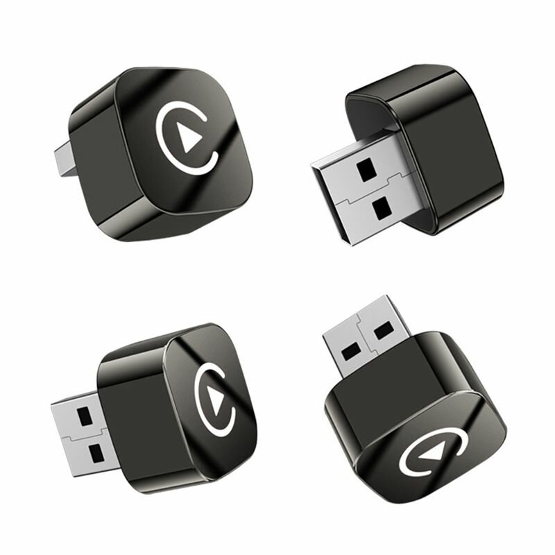 2 В 1 Smart Wireless CarPlay Android Auto AI Box USB Car Dongle Bluetooth Wi -Fi Для Проводной CarPlay/Android