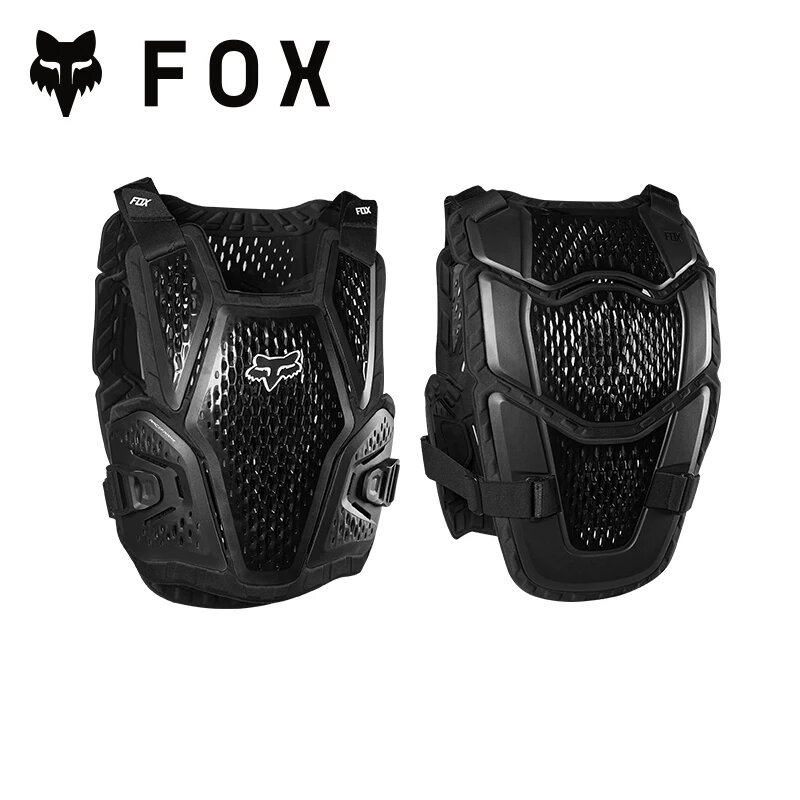 Бронежилет для мотокросса FOX RACING Raceframe — защита груди для взрослых с Черный, М, Black