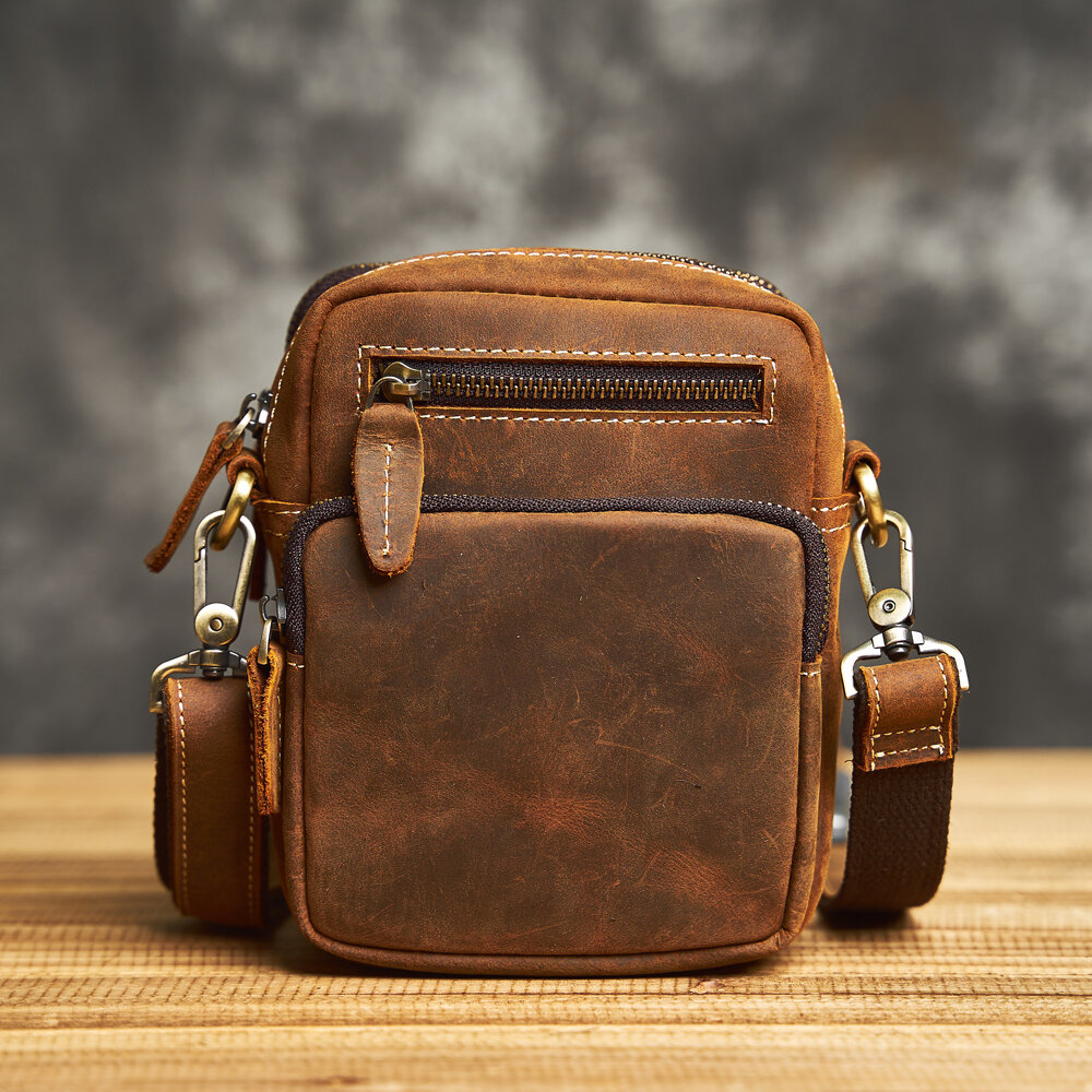 Джиббитсы для сумки кросс-боди  Мужская кожаная сумка Crossbody