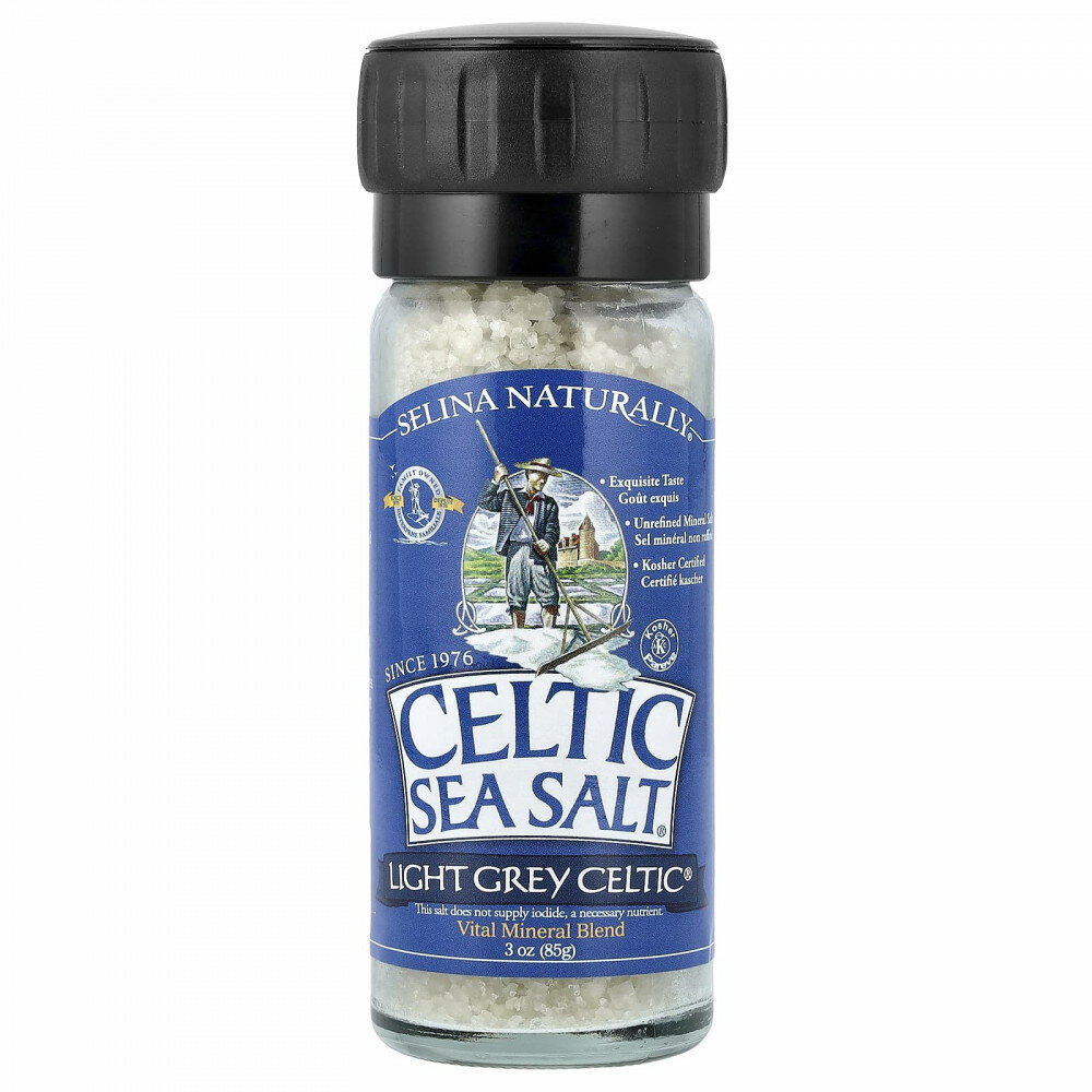 Celtic Sea Salt, Light Gray Celtic®, смесь Vital Mineral, 85 г (3 унции)