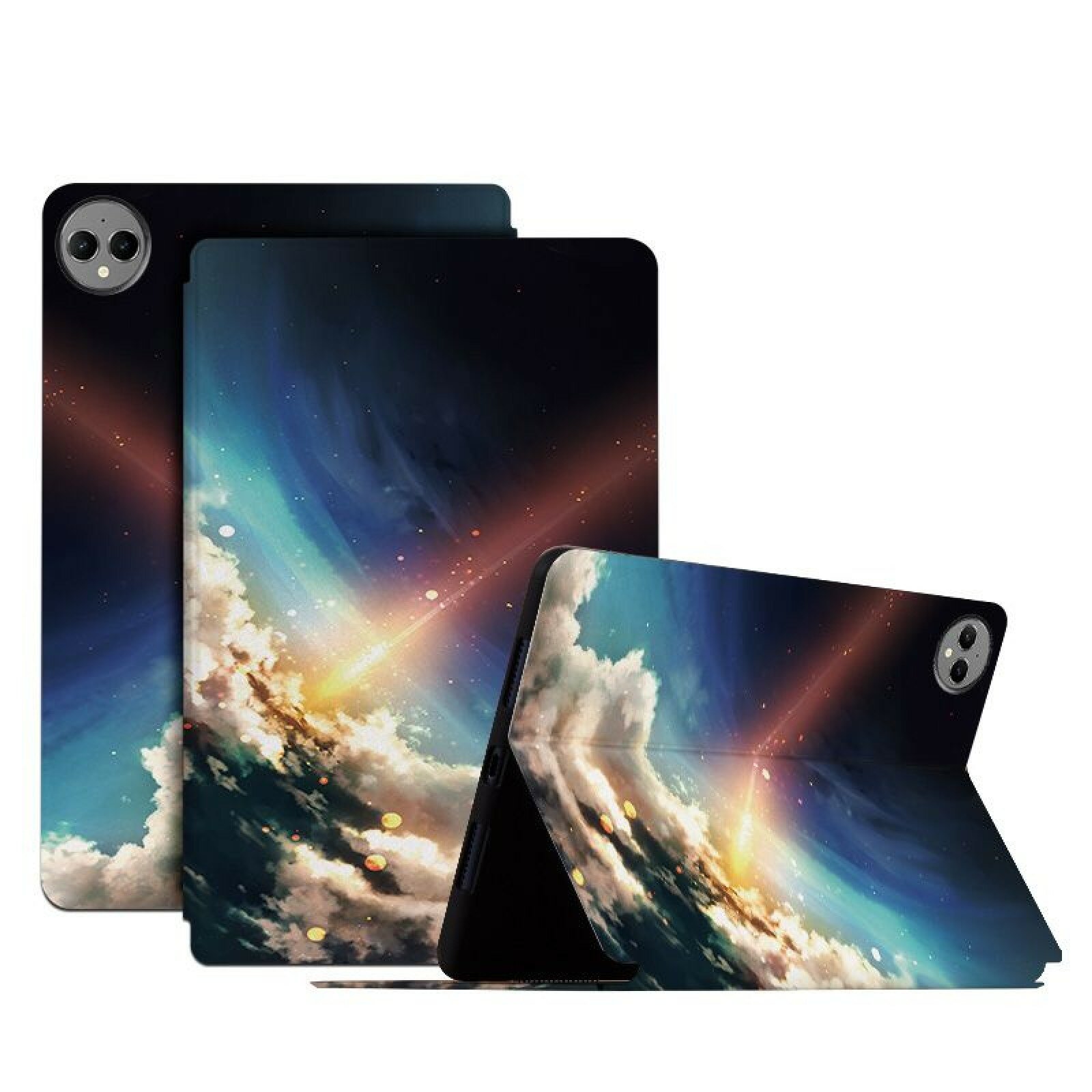Чехол MyPads для Huawei MatePad Pro 12.2" 2024 с принтом звездного неба, подставка и защита