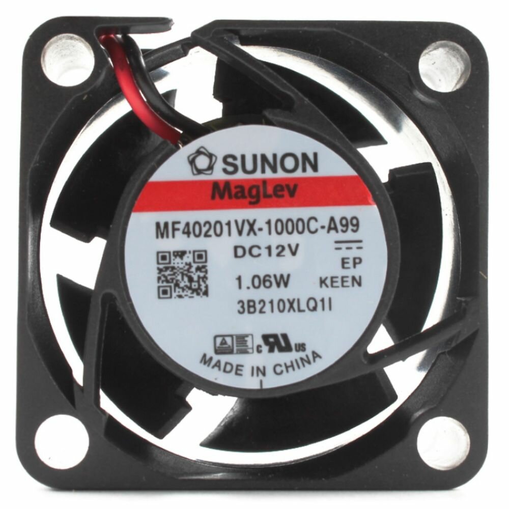 MF40201VX-1000C-A99 12 В 0.08A 40*40*20 мм Бесшумный охлаждающий вентилятор