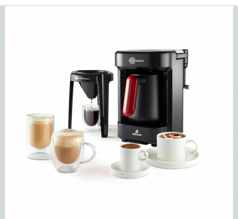 KARACA Турка электрическая Hatır Barista, красный