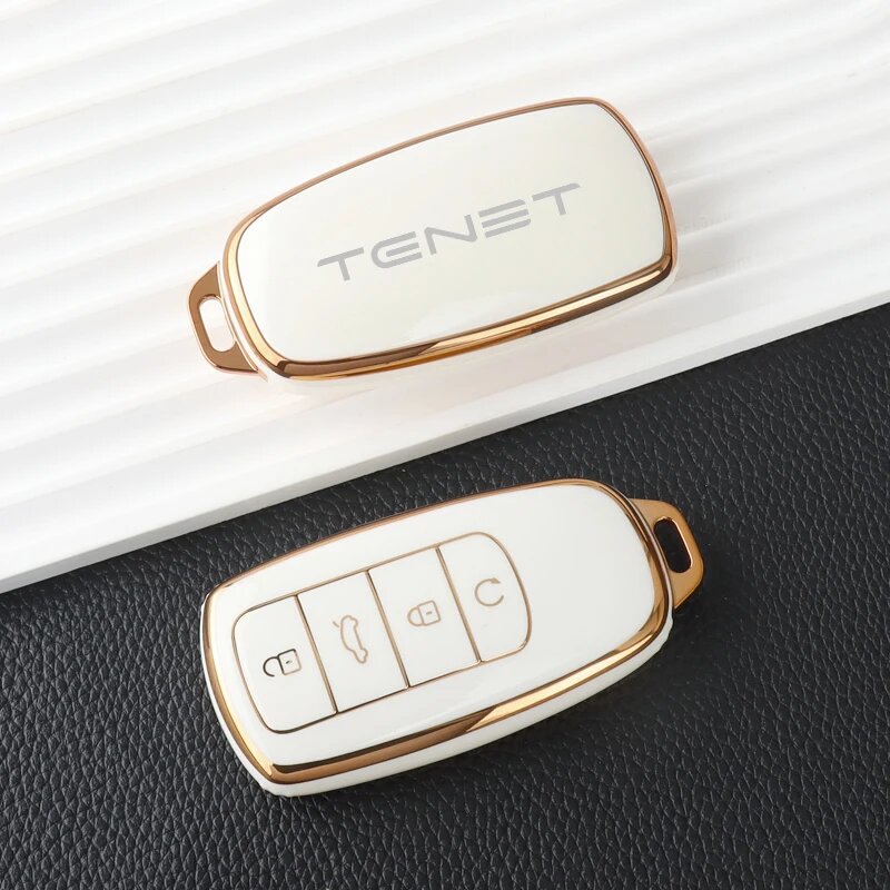 Чехол для автомобильного ключа из TPU для Chery Tenet T4 T7 Tiggo 4 Tiggo 7, защитный чехол для ключа, брелок, аксессуары для интерьера автомобиля