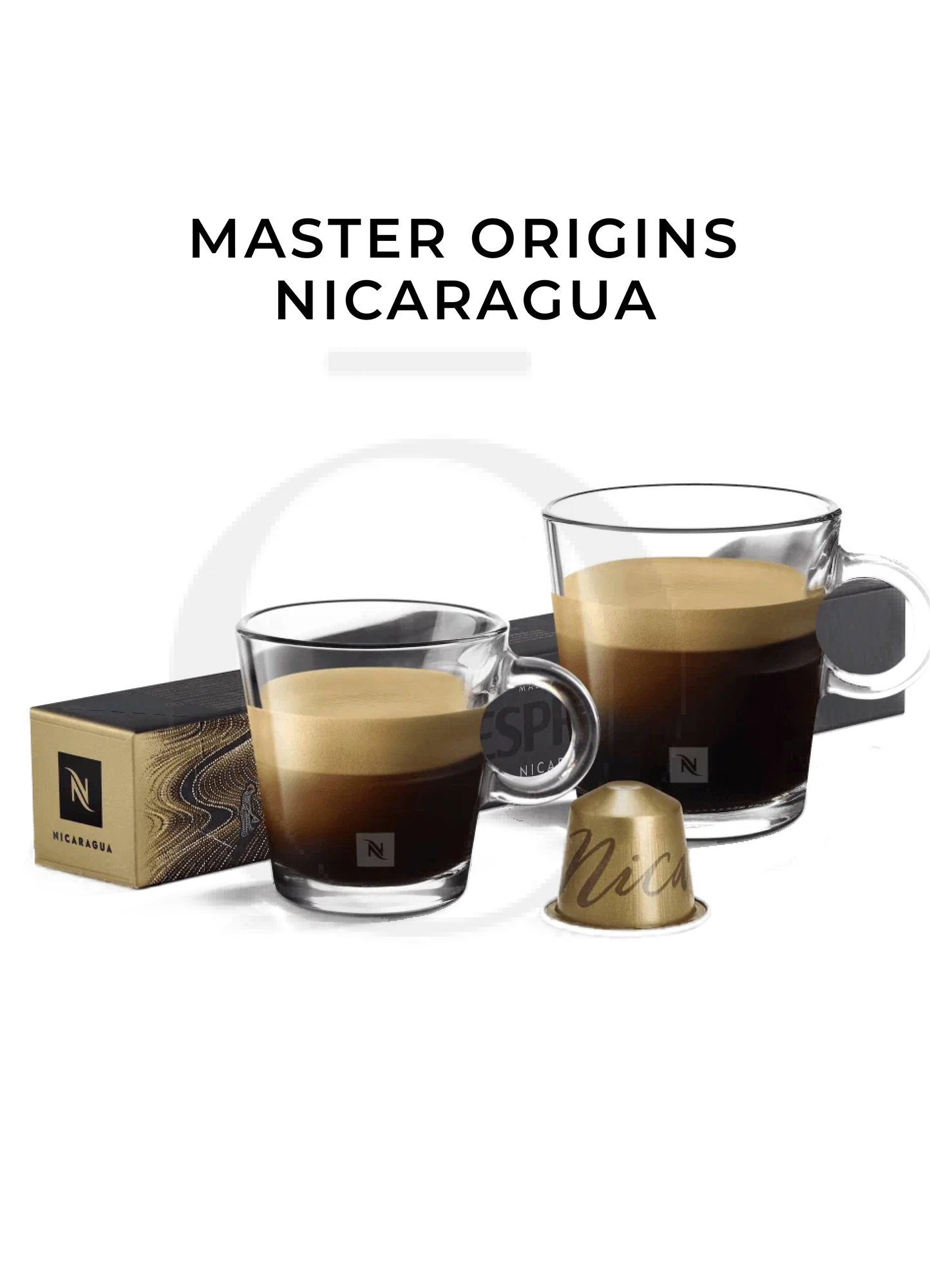 Кофе в капсулах Nespresso "Nicaragua", 10 штук в упаковке, интенсивность 5, медовые, злаковые ноты