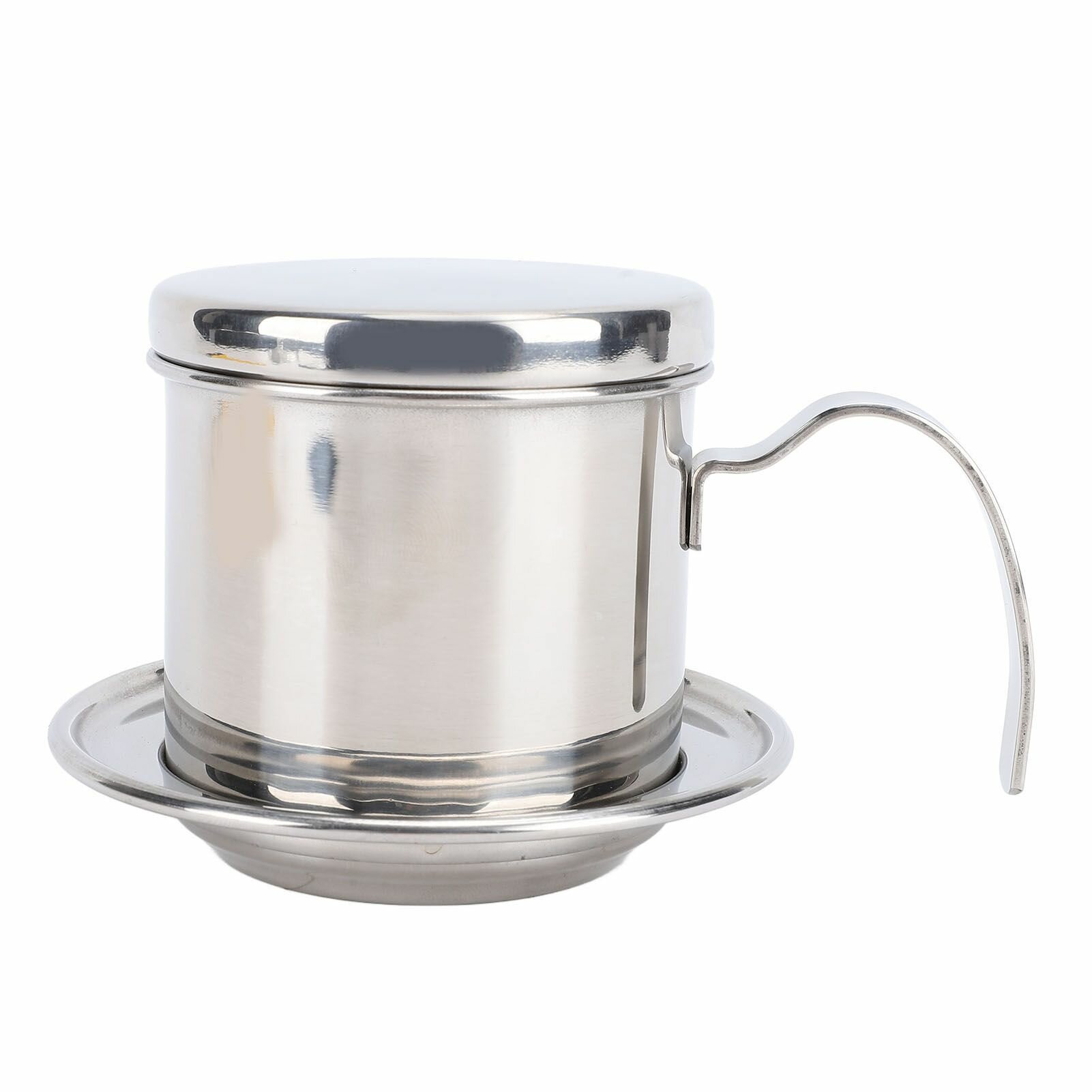 Вьетнамская кофеварка портативная 200 мл утолщенная 304 нержавеющая сталь кофеварка капельный фильтр для дома и путешествий