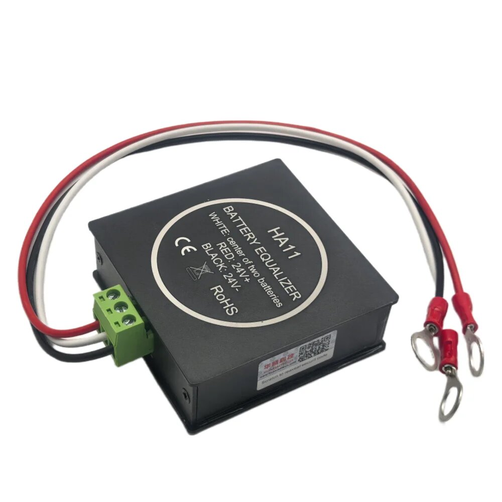 HA11 Балансир батареи Балансир 24 В Балансир батареи Эквалайзер для 2x12 В с мониторингом BT