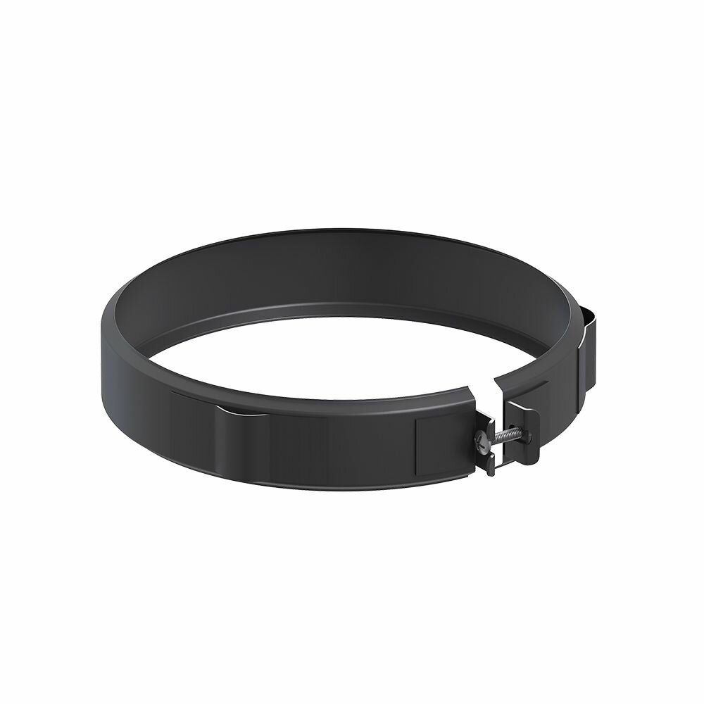 Везувий Хомут BLACK под растяжку (AISI 430/0,5мм) д.200мм