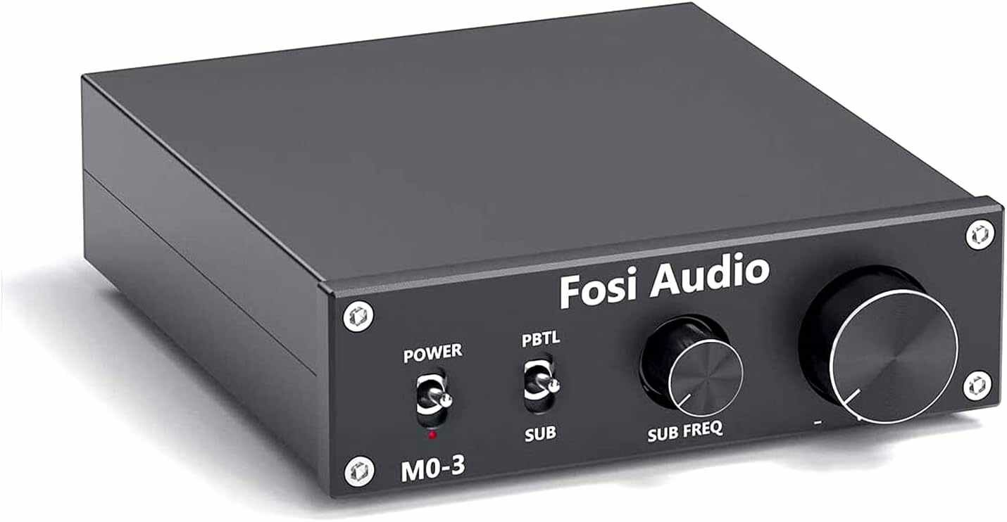 Fosi Audio M03, черный, стацианарный усилитель и ЦАП