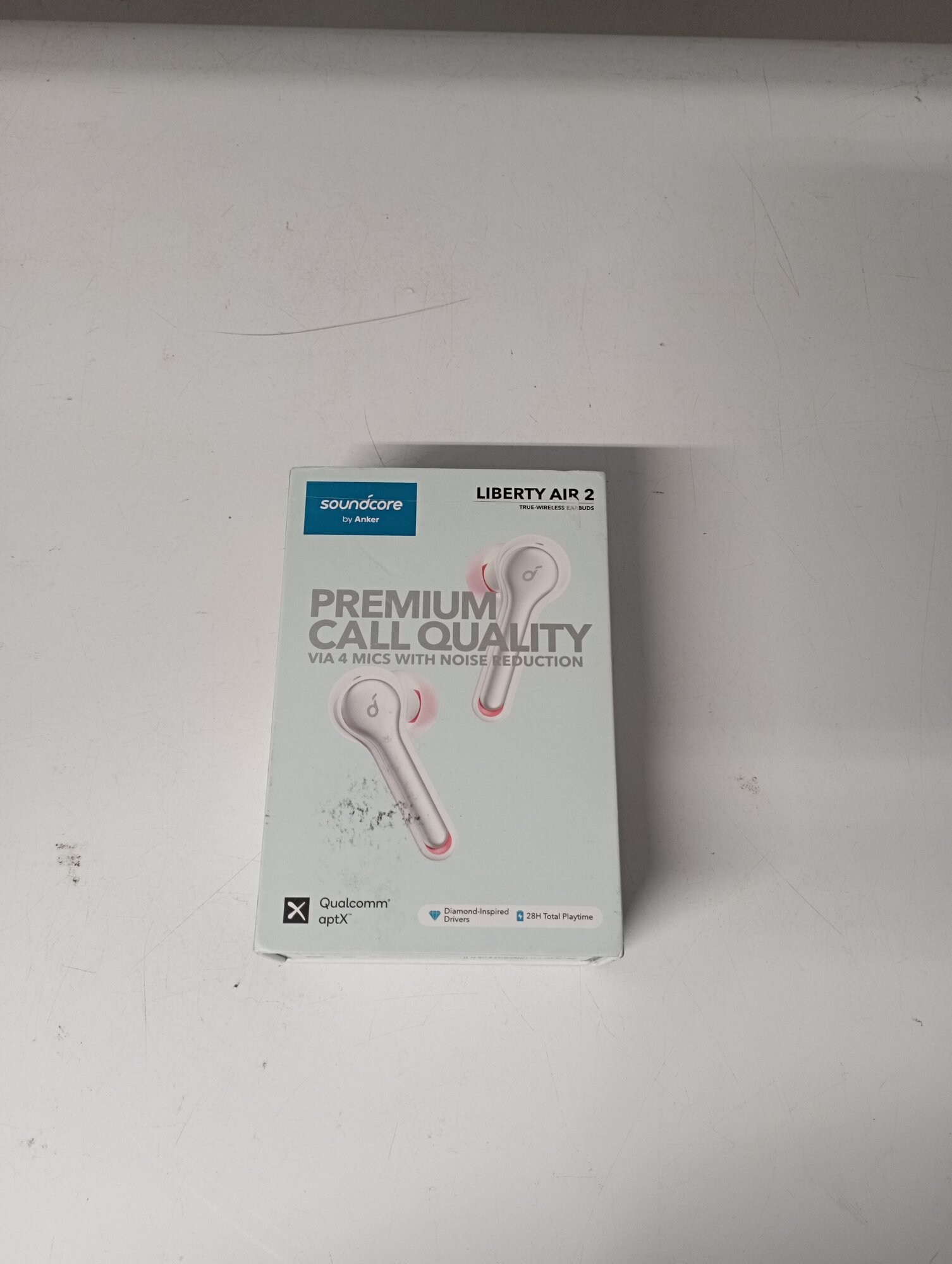 Беспроводные наушники Soundcore Liberty Air 2, USB Type-C, white