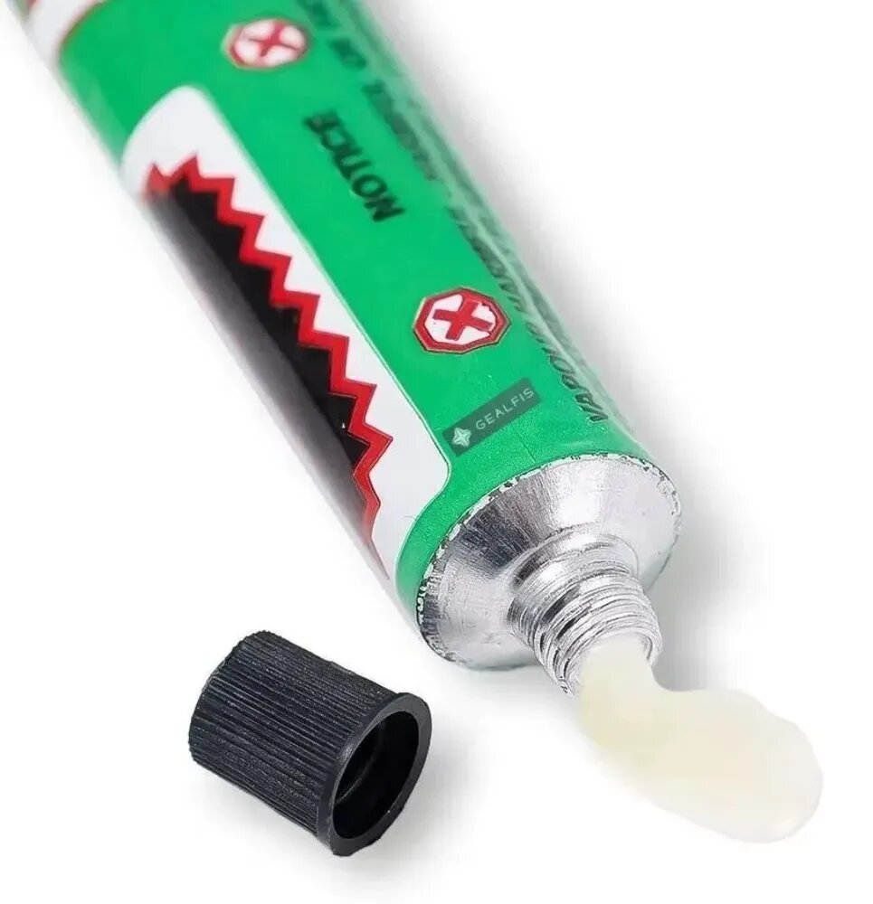 Клей резиновый 20 мл для латок велосипедный для ремонта камер шин и резиновых изделий велоаптечка