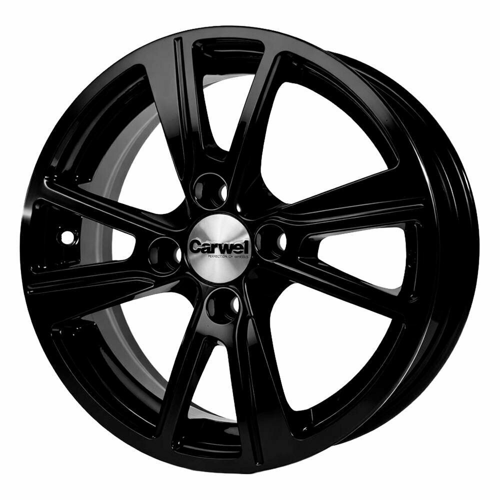 Колесный диск Carwel Бросно 5.5x14 4x100 ET38 D67.1 BK