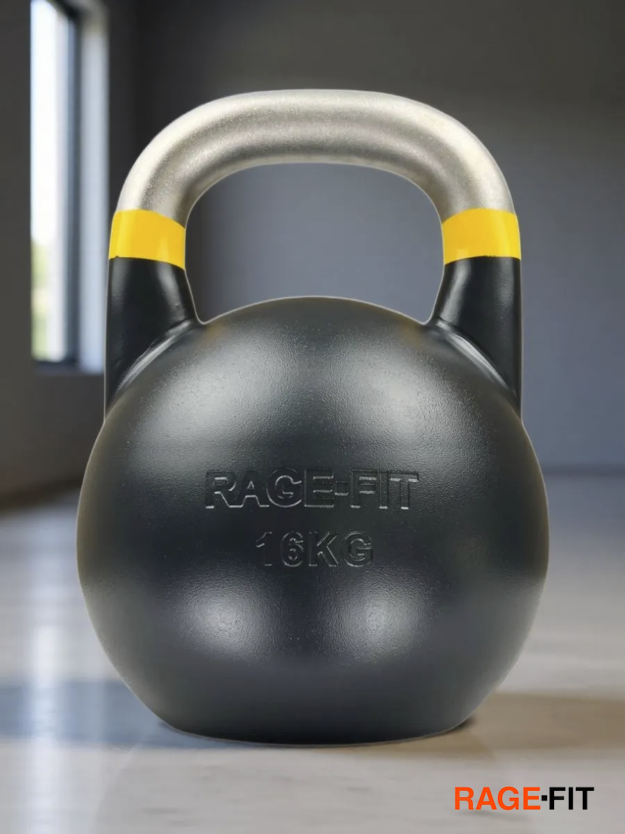 Гиря соревновательная, черная 16 кг RAGE-FIT PX-DB085-16kg
