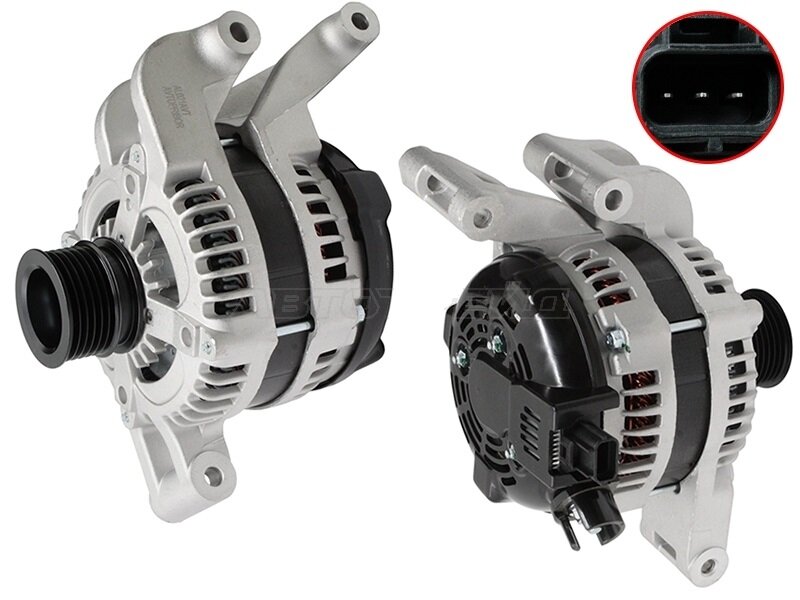 Генератор FORD CMAX 1.8 2.0 07-10/FOCUS II 1.8 2.0 04-11 12V 120A AVTOPRIBOR арт. AL021AVT