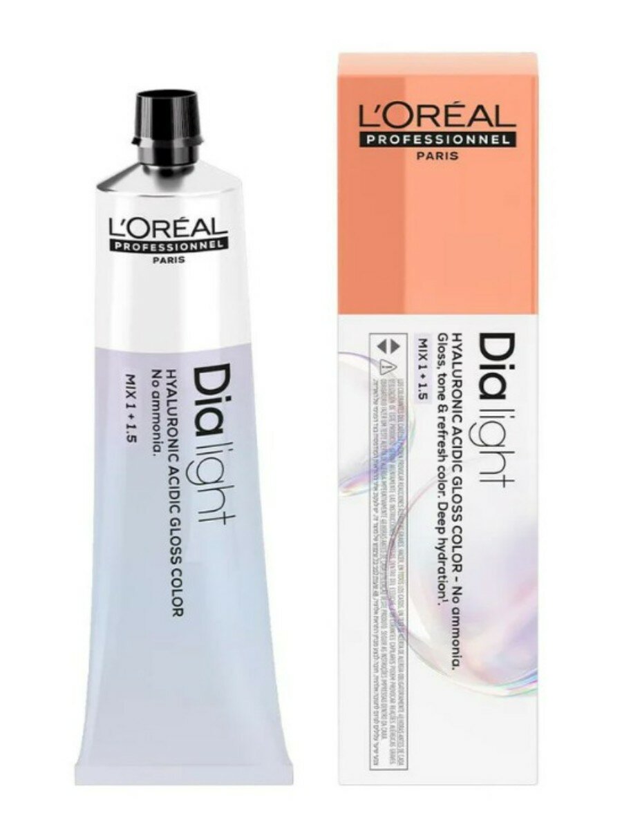 Краска для волос L'Oreal Professionnel DIA Light, без аммиака на основе кислого рН, 9.3
