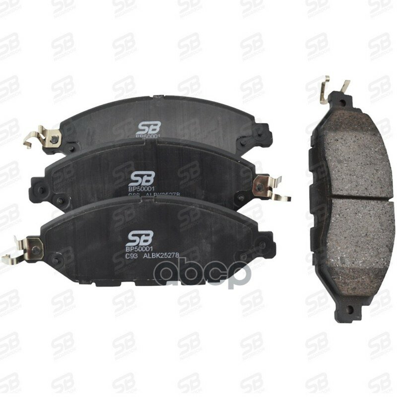 Колодки тормозные дисковые передние InfinitiQX60/JX L50/L50HV (2012-2021)/NissanMurano Z52R/Z52 (2015-.)/Pathfinder R52/R52.