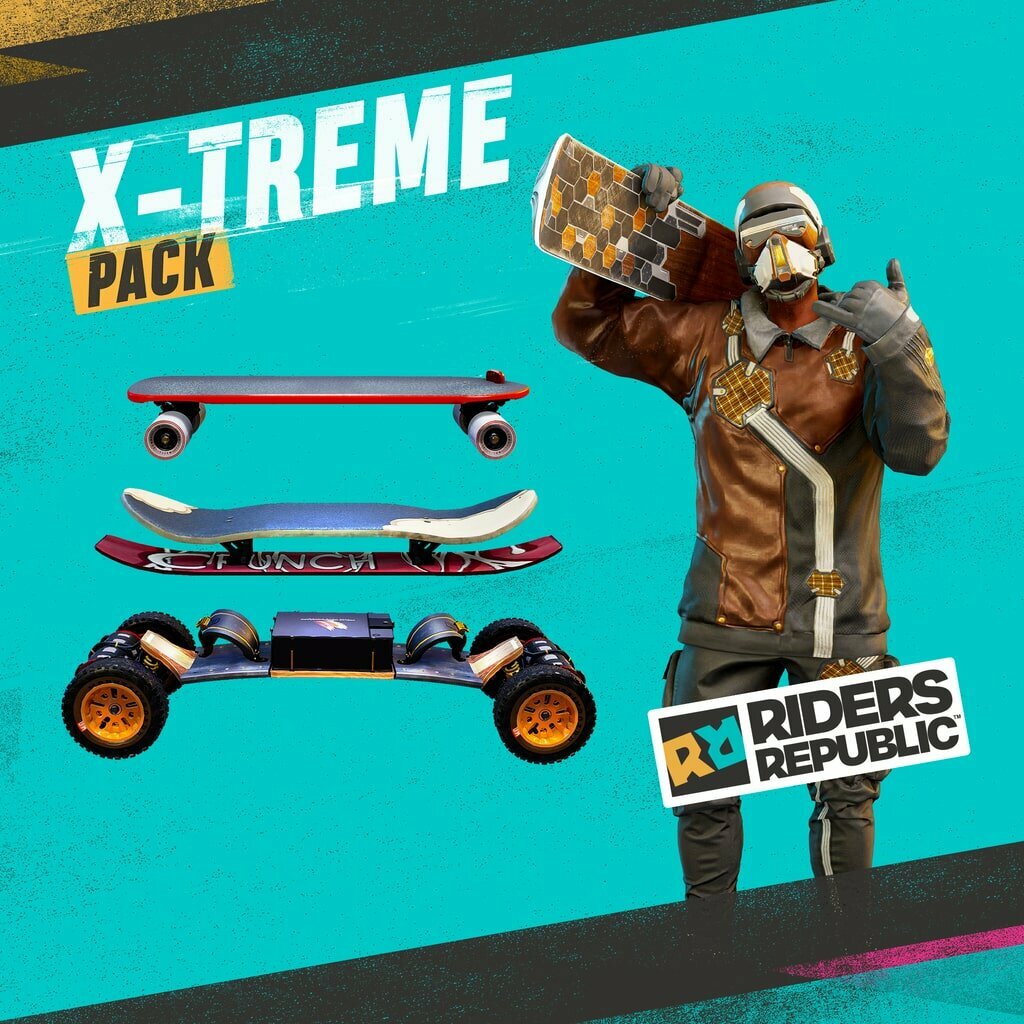 Дополнение Riders Republic X-TREME Board Pack, цифровое издание PlayStation 4 и PlayStation 5, регион Турция / код пополнения баланса