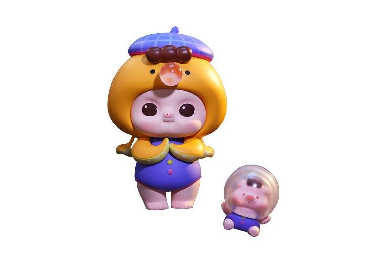 Коллекционные мини-фигурки унисекс POP MART MINICO My Toy Party Collection, Confirmed-Octopus Bubbles (Open)