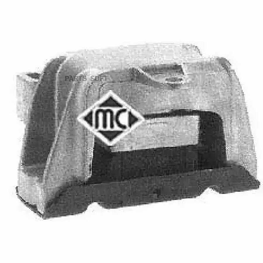 Опора двигателя METALCAUCHO 04187 опора двиг AUDI A3/VW GOLF 4/BORA 96- ПЕР L