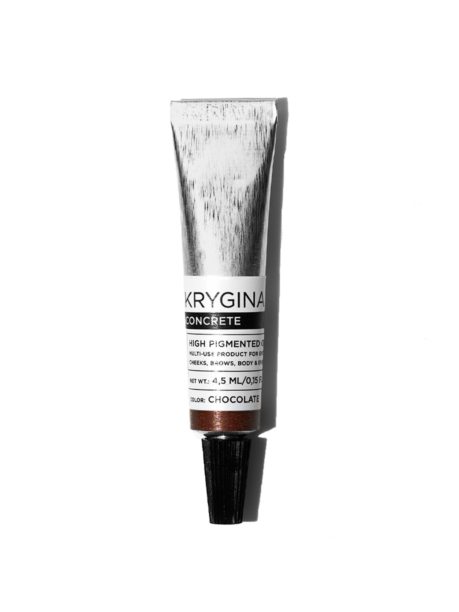 KRYGINA cosmetics Подводка для глаз, скульптор для лица кремовый, тени для век и бровей Concrete Chocolate