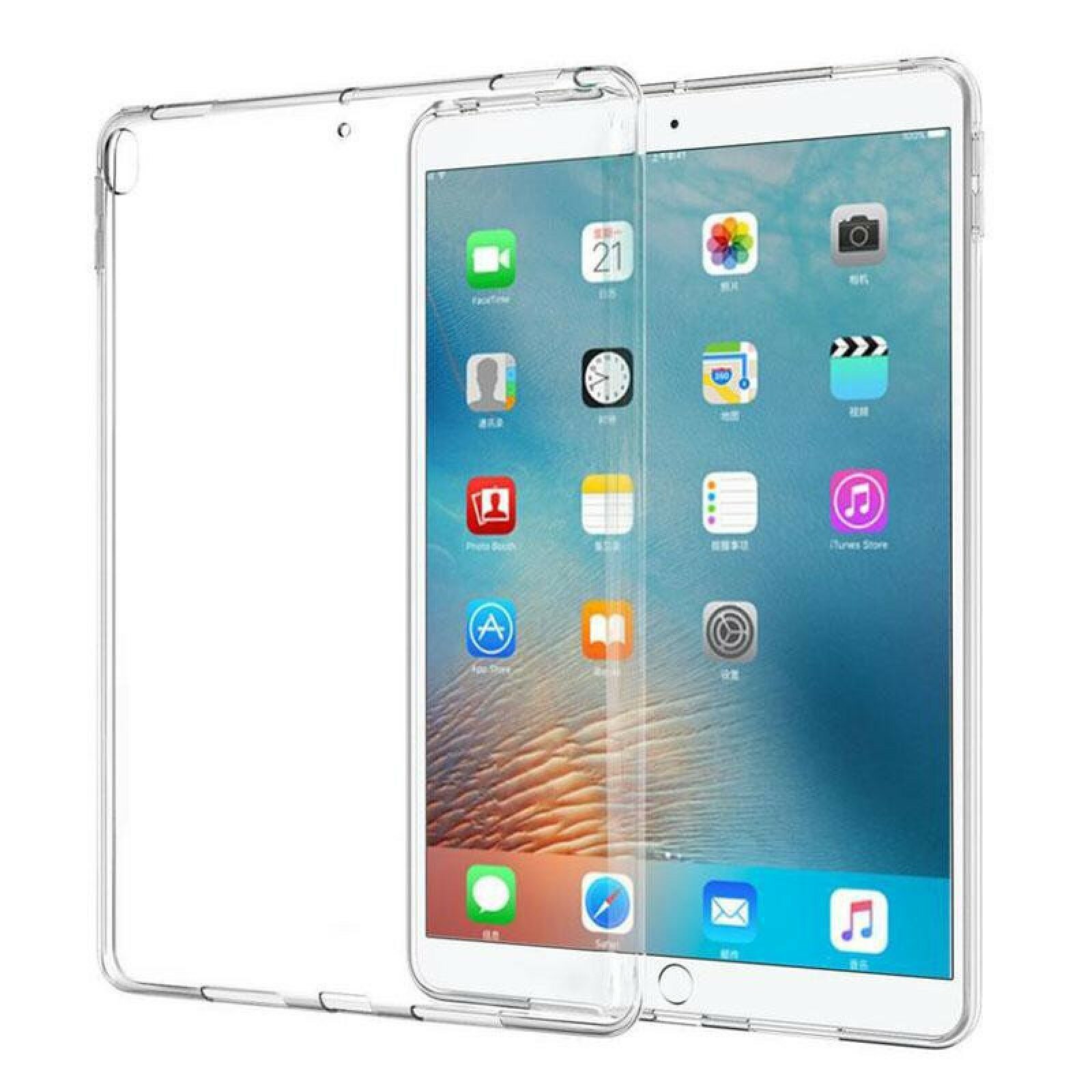 Чехол-задняя панель-бампер MyPads Tocco для iPad Air 4 и Air 5 прозрачный