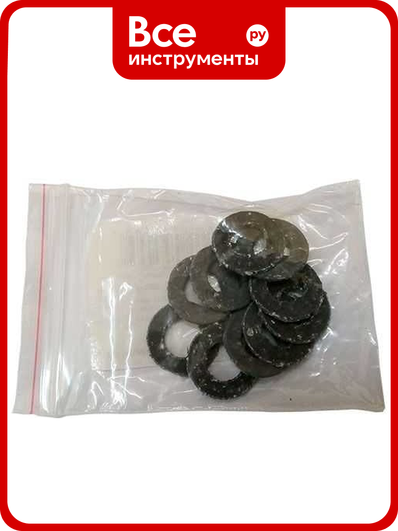 Прокладка Terma 1/2", паронит, 10 шт 28007