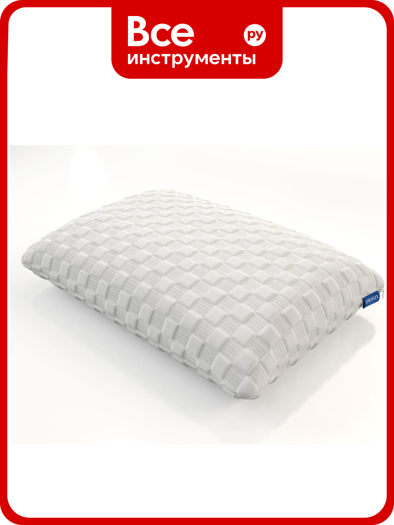 Подушка Lineaflex Tramonto Saponetta 13 40х60 анатомическая мягкая из пенополиуретана с съёмным трикотажным чехлом