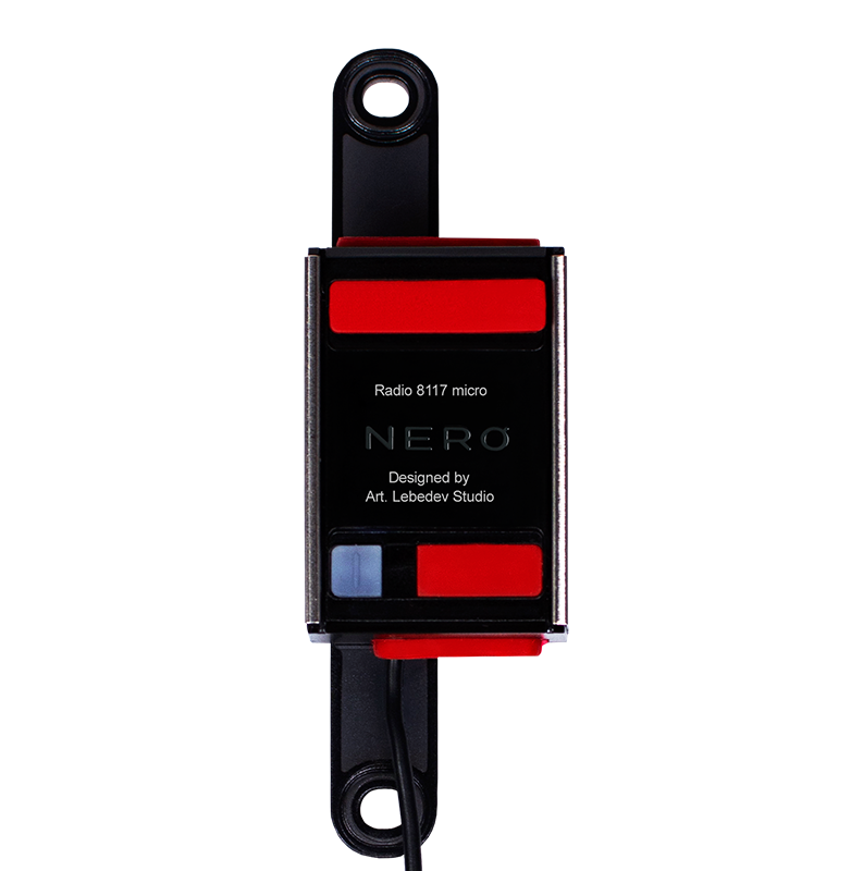 Radio 8117 micro - внешний, двухканальный радиоприемник Nero Electronics