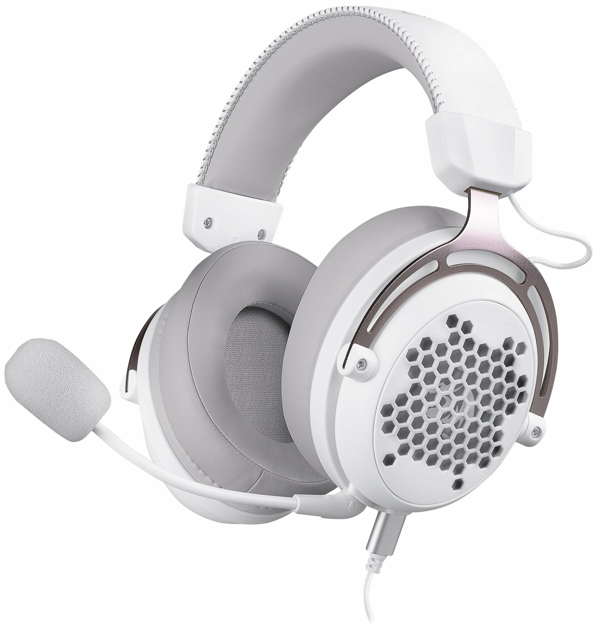 Гарнитура Defender 71911 Redragon Diomedes бело-розовый, 7.1