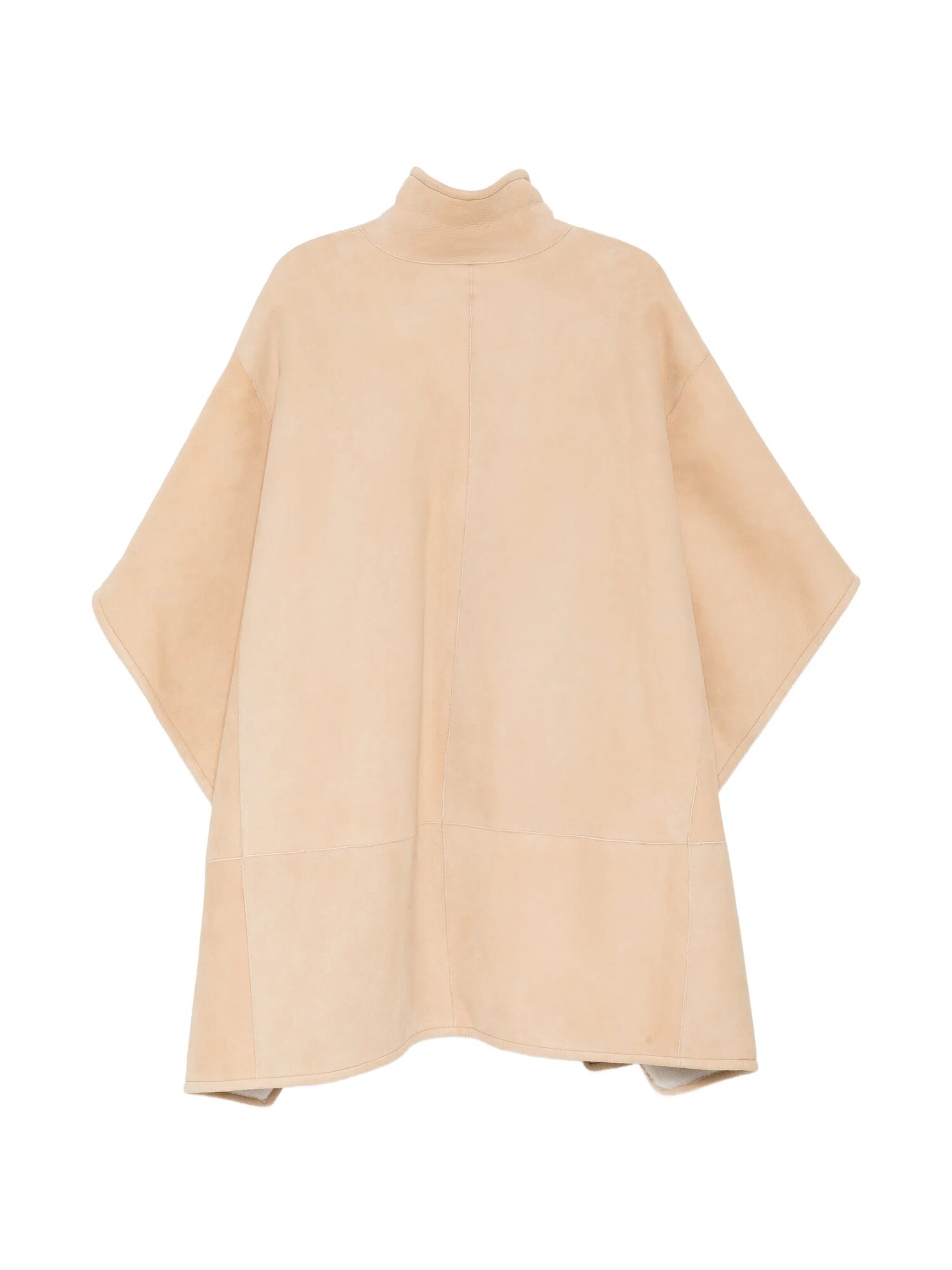 Накидка James Perse Suede shearling poncho, размер OneSize — фото 1