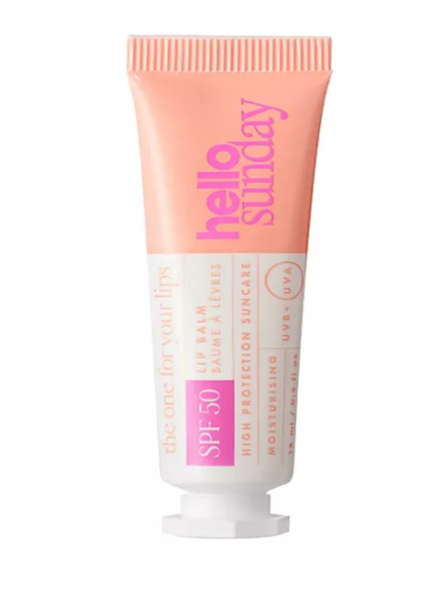 HELLO SUNDAY Бальзам для губ SPF 50 The One For Your Lips Lip Balm, 15 мл