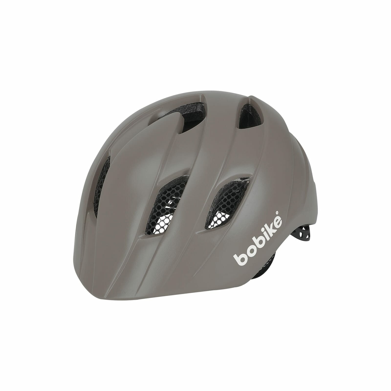 DECATHLON шлем bobike exclusive, серо-зеленый хаки, 46-52