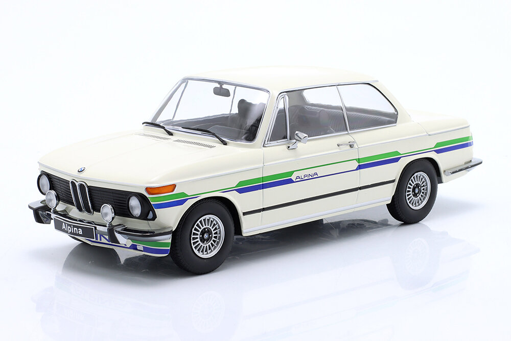 Модель коллекционная KK-SCALE Bmw 2002 alpina 1974 white