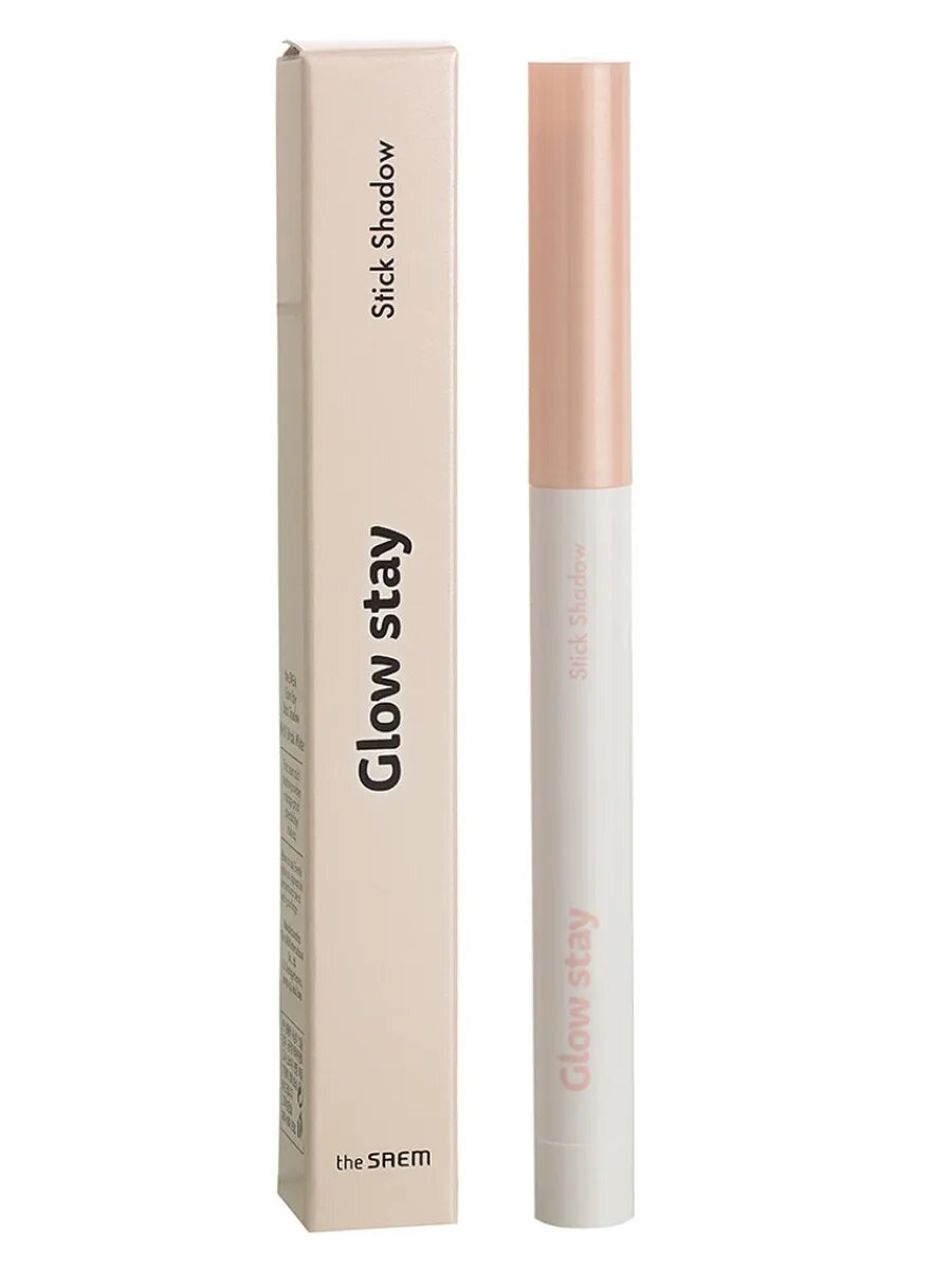 Тени для век The Saem Glow Stay Stick Shadow WB 757350646, кремовые, белые