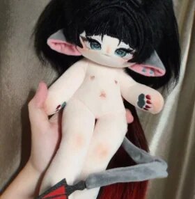 Кукла Absolute Zero Jane Du 30 см, цвет Naked child