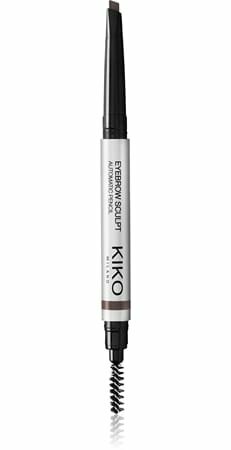 Карандаш для бровей kiko milano eyebrow sculpt, оттенок 09 warm deep brunettes, 0.25 г