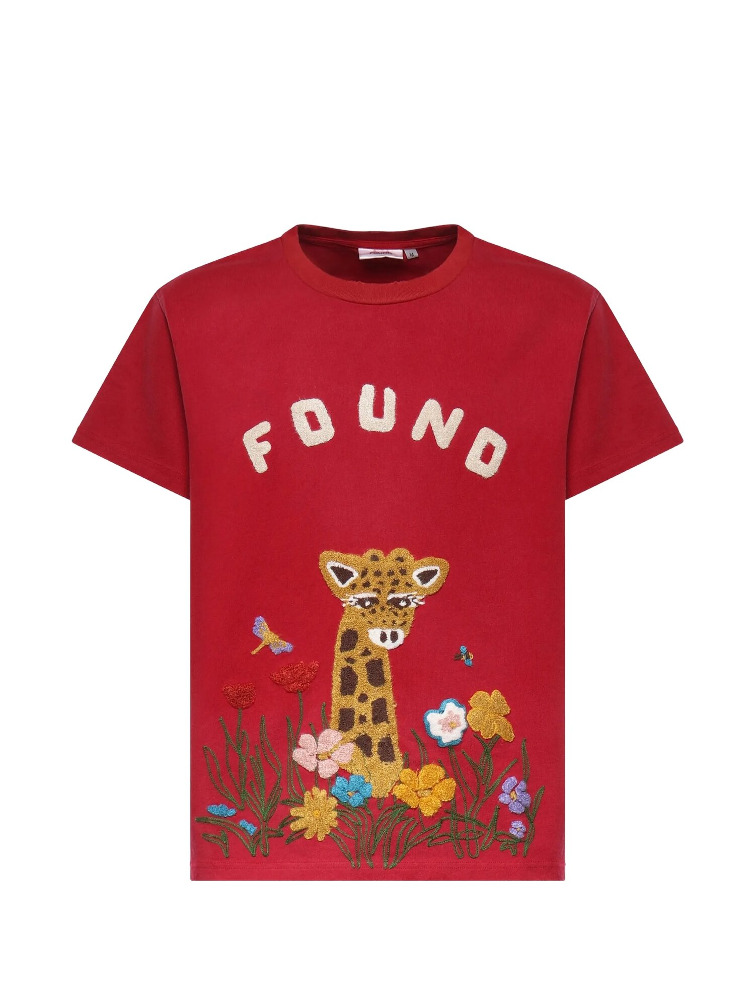 Футболка Embroidered distressed T-shirt