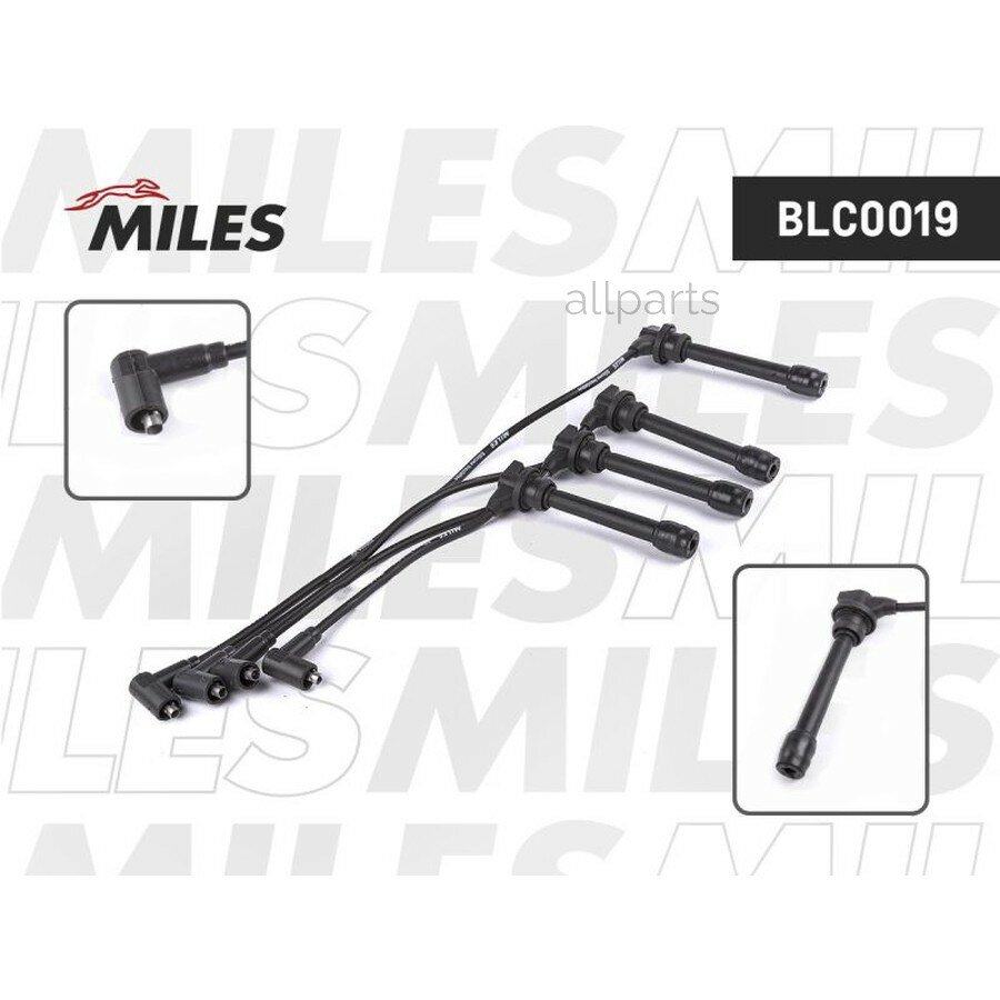 MILES BLC0019 Высоковольтные провода зажигания HYUNDAI SONATA EF/MATRIX/TUCSON/KIA CERATO