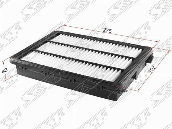 Фильтр воздушный SAT ST-28113-D3300 Hyundai Tucson 15-21, Kia Sportage 15-22