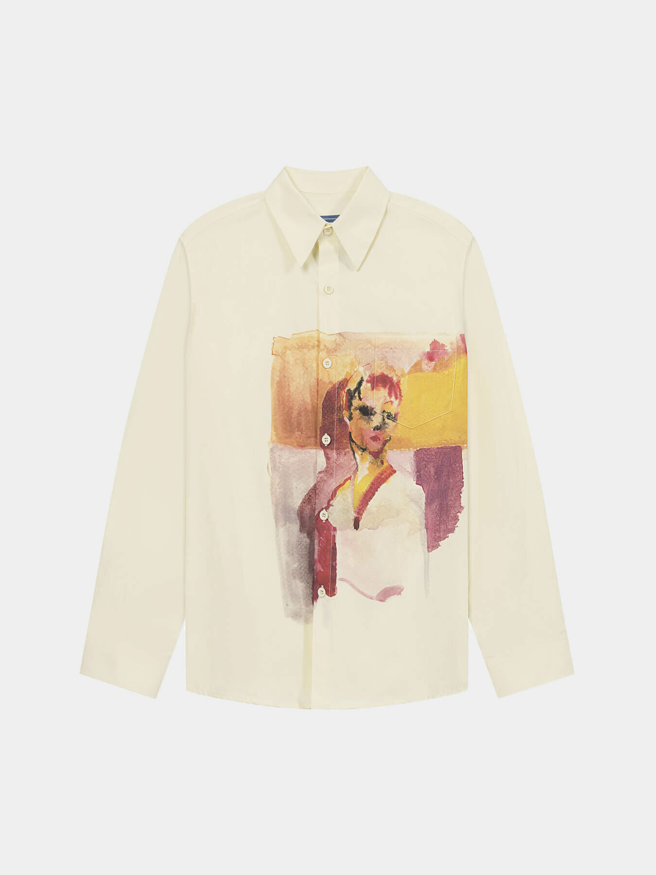Рубашка GIRL PAINTING BUTTON UP