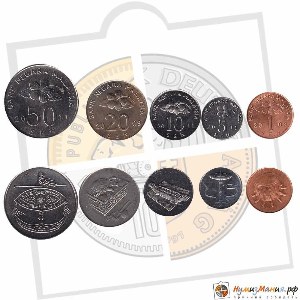 Монета Малайзия 2007 год * UNC
