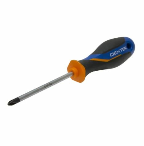 Отвёртка крестовая Dexter PZ2x100 мм