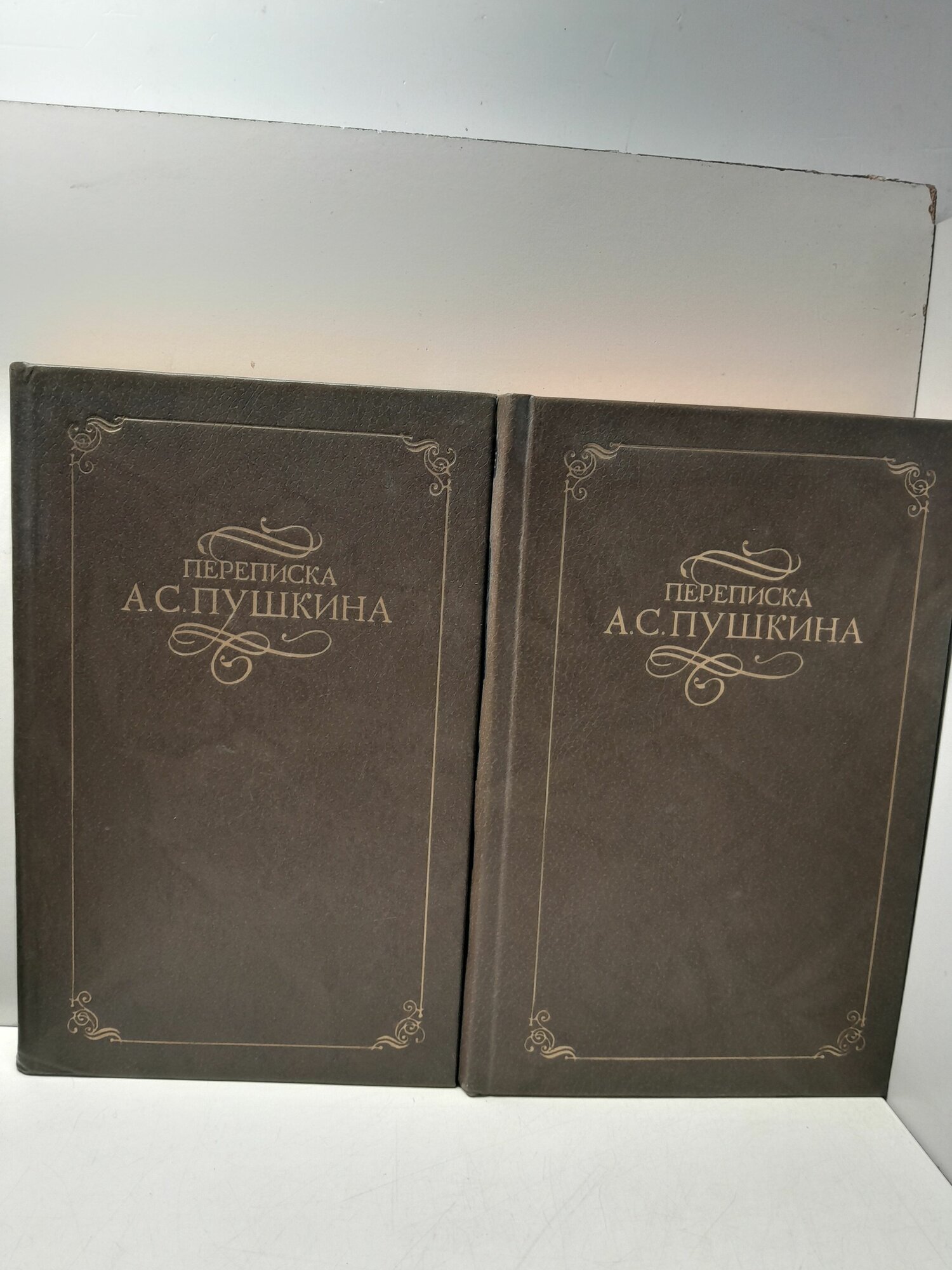 Переписка А. С. Пушкина в двух томах
