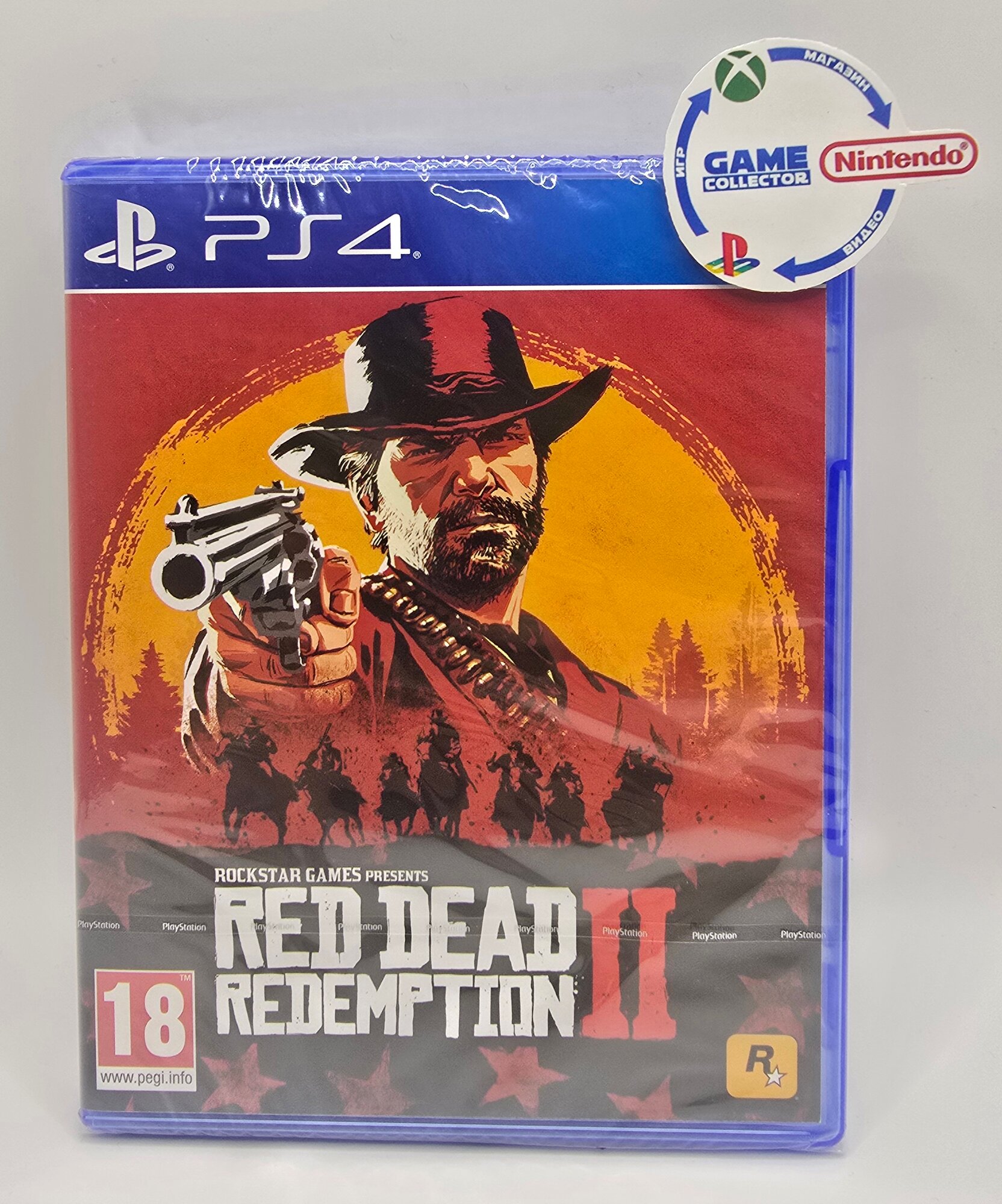 Игра Red Dead Redemption 2 для Sony PlayStation 4 на диске на русском языке