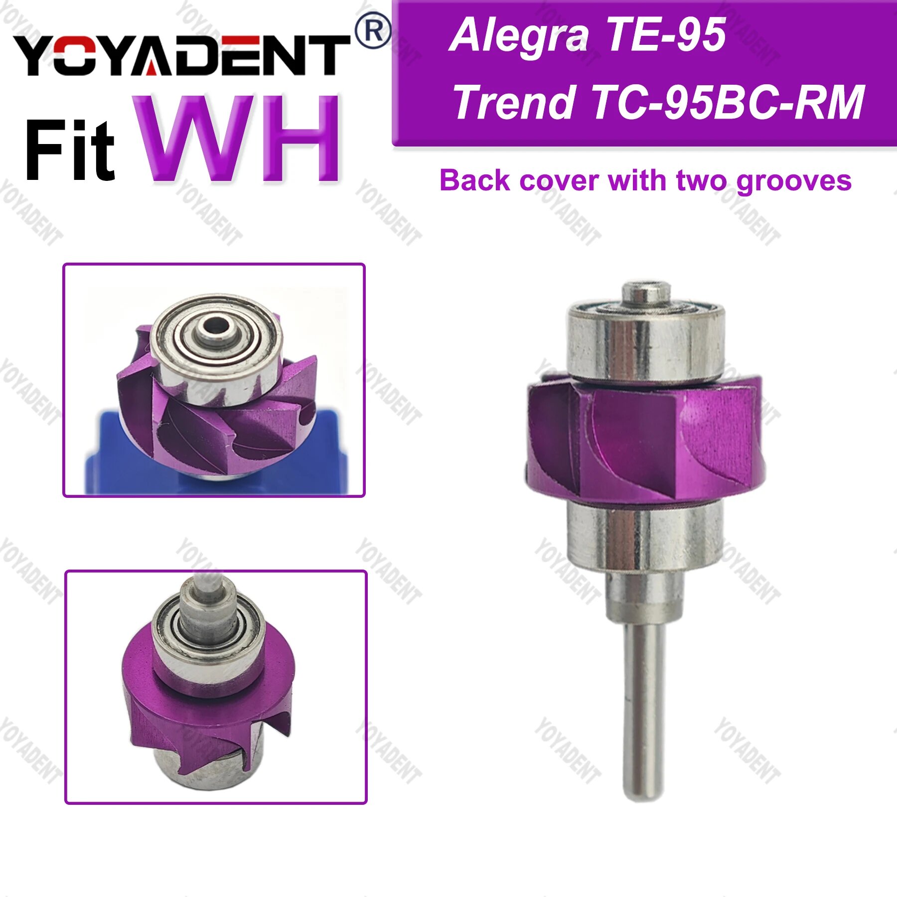 Роторы YOYADENT Alegra TE-95 Trend TC-95BC-RM, XW-01