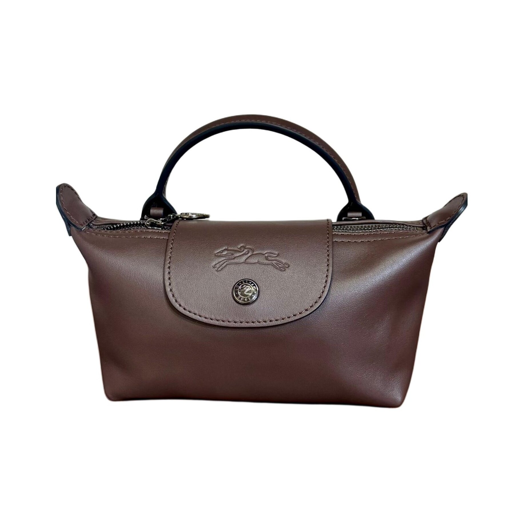 Сумка Longchamp Le Pliage Xtra, фактура матовая, мокко — фото 1