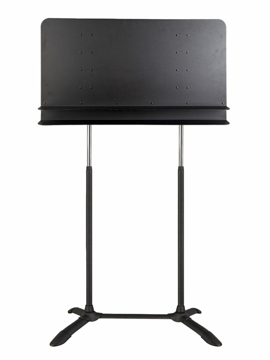 Пюпитр дирижерский Lux Sound MUS059, алюминиевый 75*41 см, полочка для аксессуаров